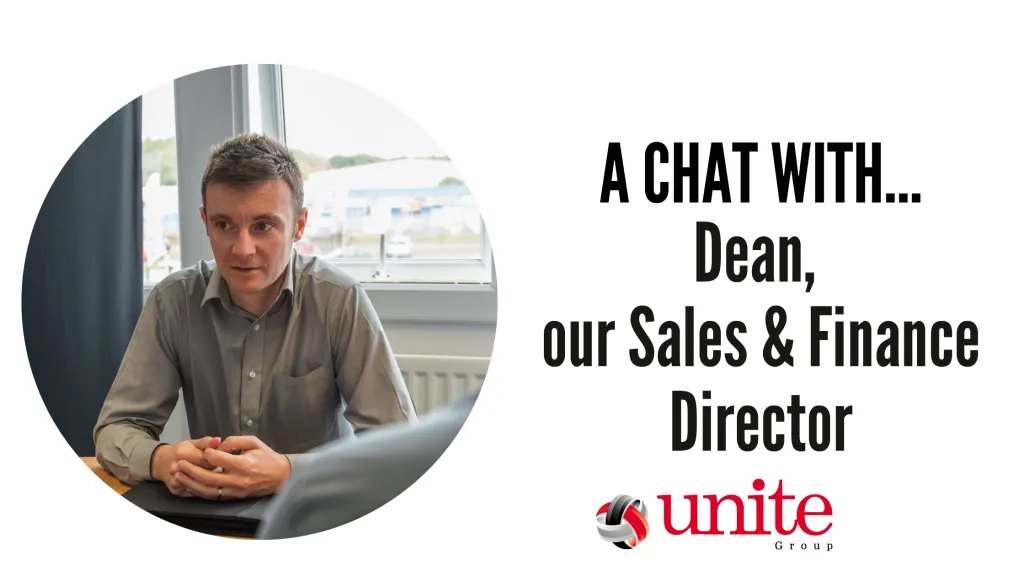 A chat with Dean, our Sales and Finance Director - Meet the Team